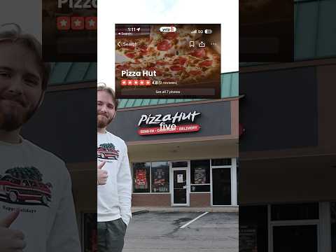 1 Star vs 5 Star Pizza Hut