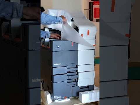 HIGH SPEED COPIER MACHINE #konica #repairtutorial #tool #toner #technology #copier #techmeta