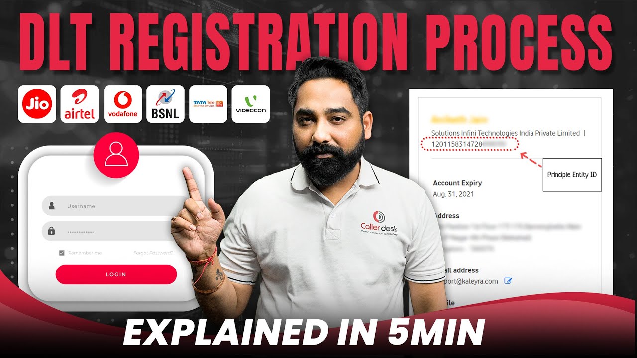 Step-by-Step DLT Registration Process 2025 | Entity ID Creation, Documents & LoA Guide