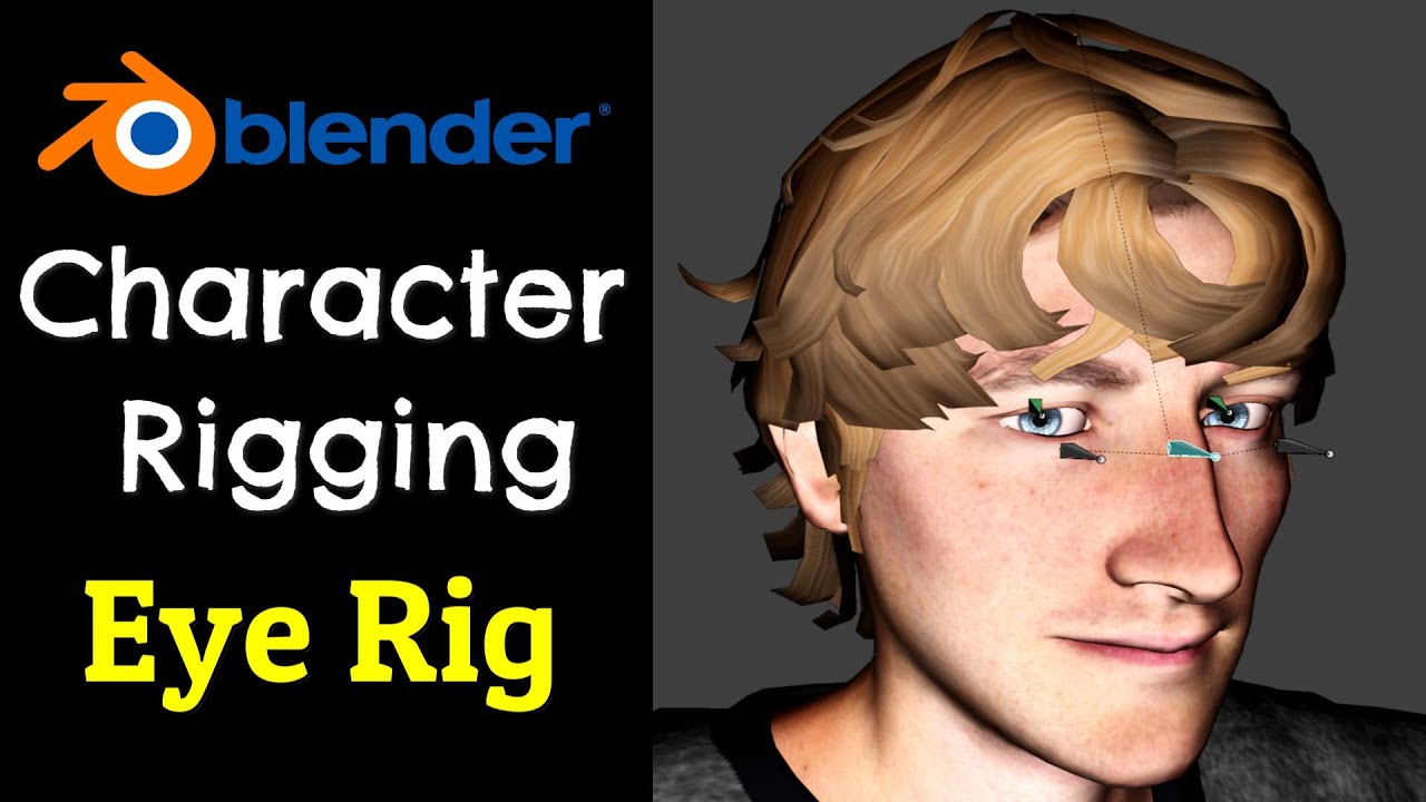 Blender 3.4 Eye Rig | Tutorial 5
