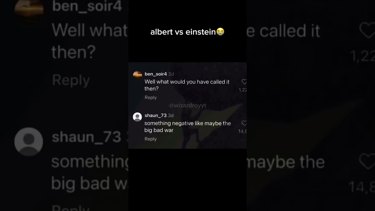 ALBERT VS EINSTEIN RAGEBAIT😭💔