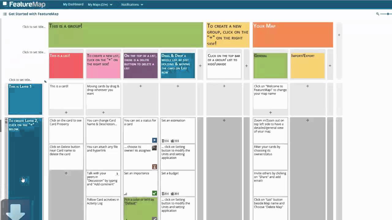 FeatureMap Tutorials - Export a Map