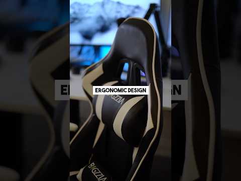 Low Budget gaming chair - Bigzzia #desksetup #gamingchair #desktop #budget #twitchstreamer #kiers