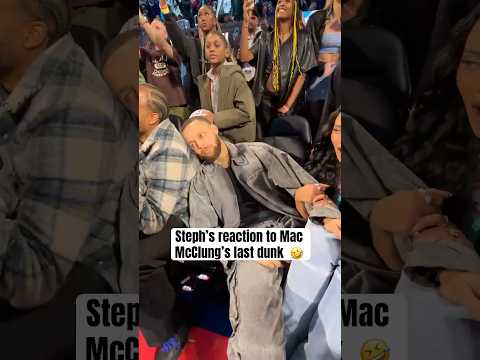 Steph & Ayesha’s reactions 😂