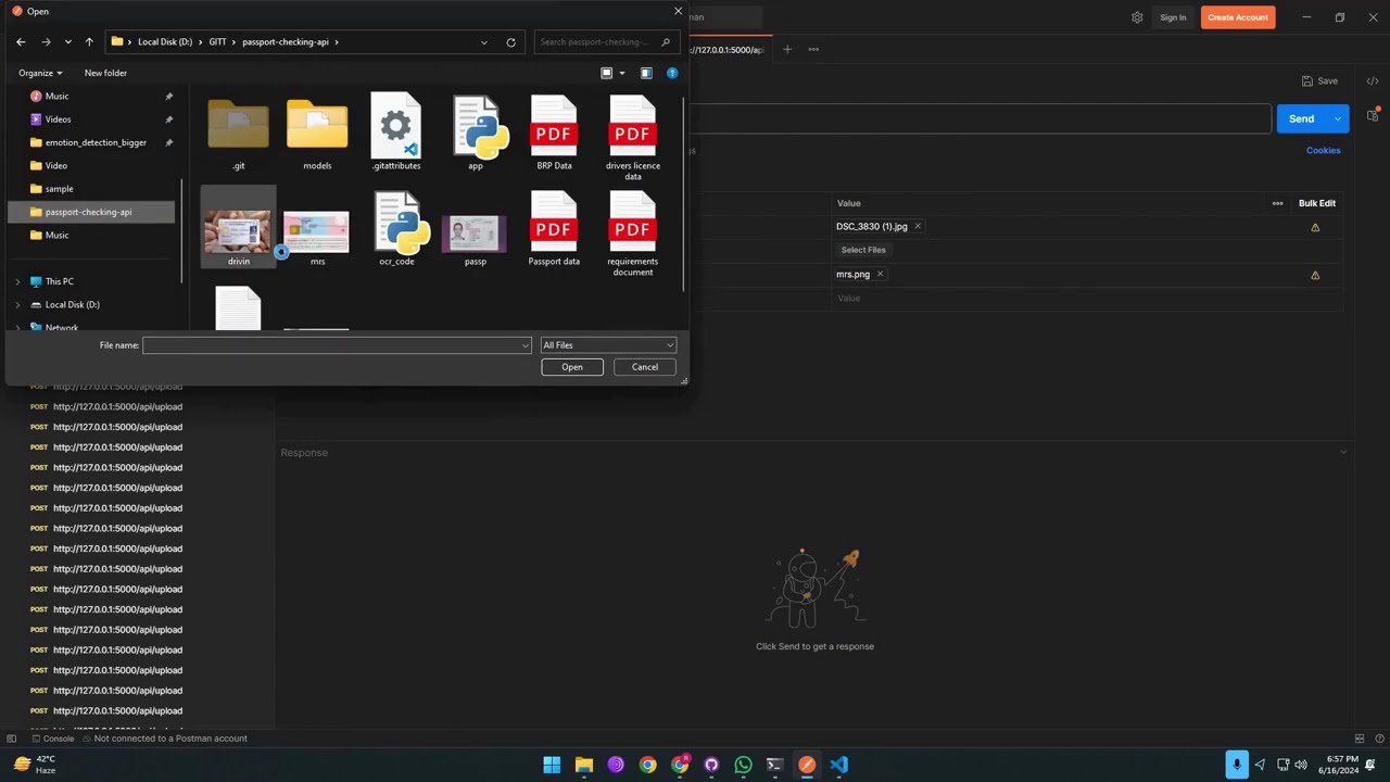 Document Scanner with Face Recognition using Python - Demo
