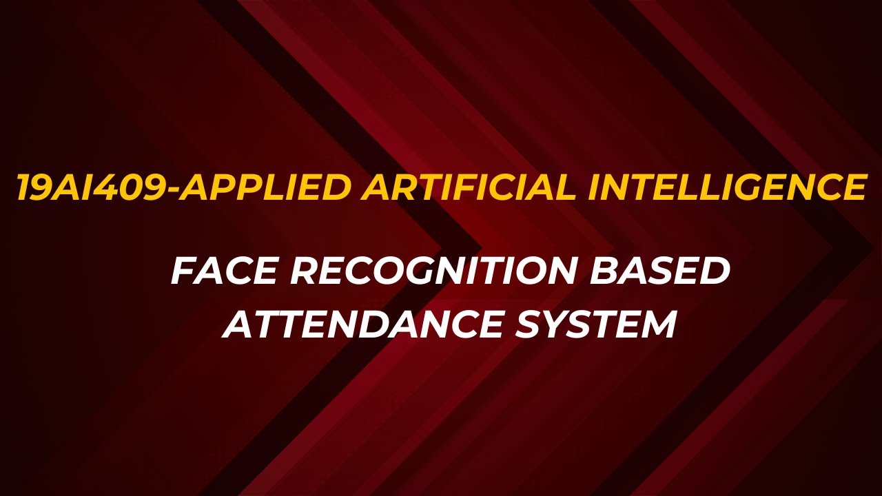 Face Recognition Based Attendance System