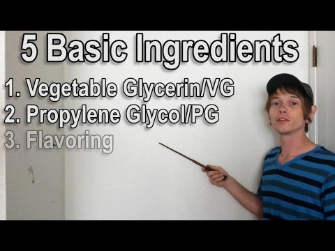 What Is Vape Juice? | 5 Basic Ingredients