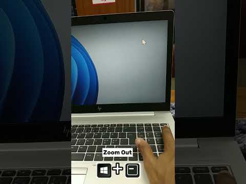 How To Zoon In & Zoom Out My Monitor By Short Cut Key in Windows 10