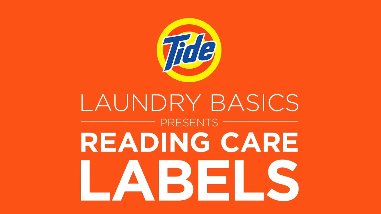 Tide | Laundry Tips: How to Read Washing Labels Correctly