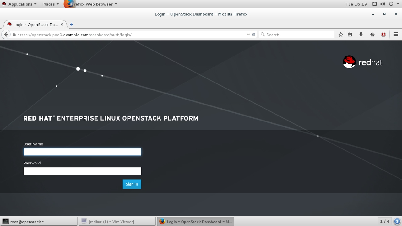 OpenStack : How to change user password using terminal in openstack cloud