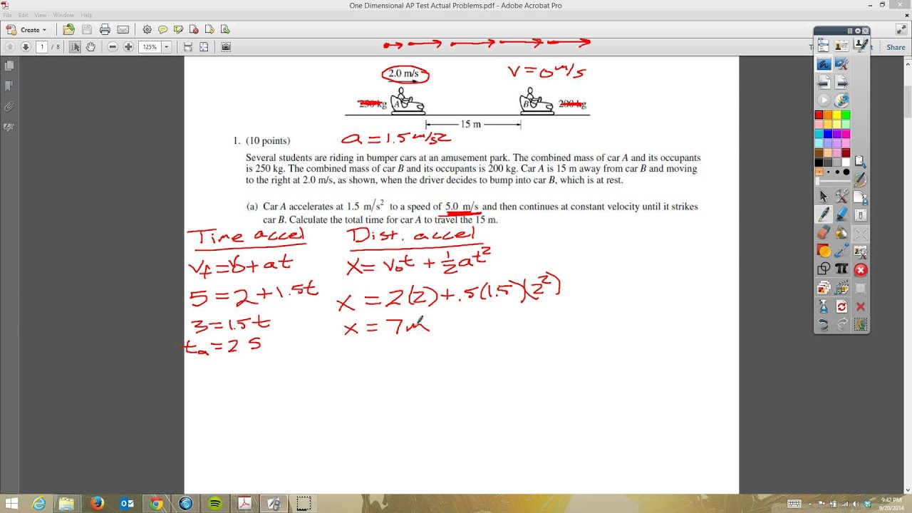 2008 AP B Question 1
