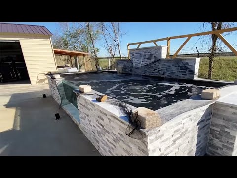 10000 Gallon Koi Pond, Aqua Exclusive™ Drum Filter (RDF)