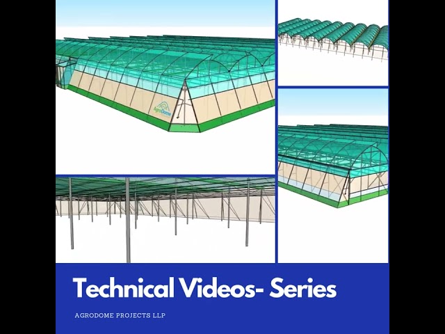Polyhouse - Dome Shaped Poly-Net House (Turnkey/ Customized Greenhouse ...