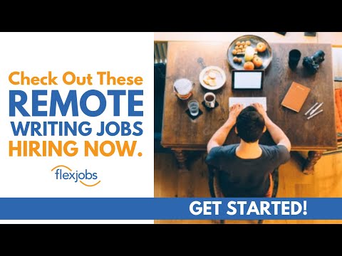 Remote Writing Jobs - How You Can Work From Home as a Writer