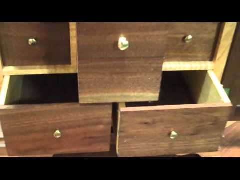 87 Handcut Dovetails Chester County Spice Chest retail: $250