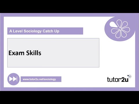 Socialisation Exam Skills | AQA A Level Sociology Catch Up 2021