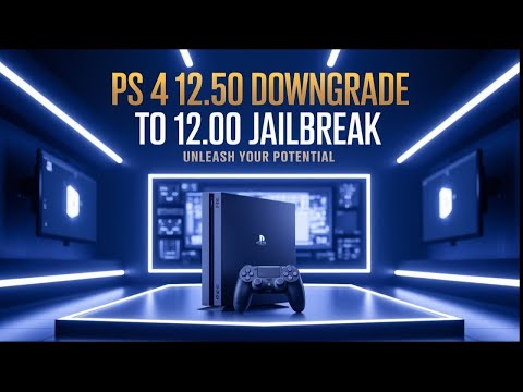 PS4 12.50 Downgrading To 12.00 Jailbreak (Testkit)