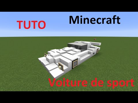 Tuto Sports Car Minecraft Map
