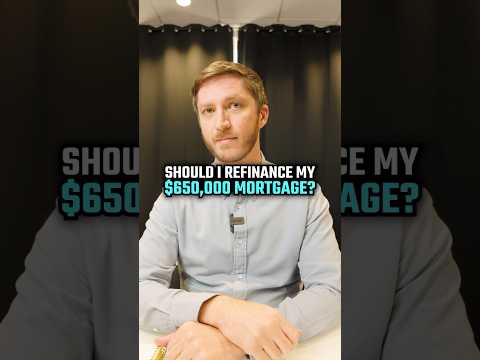 Should I Refinance my $650,000 Mortgage? #mortgagetips #mortgage #refinance