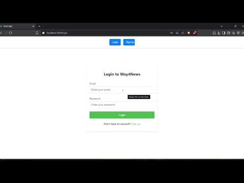 NEWS AGGREGATOR WEBSITE