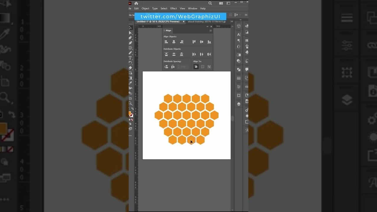 Adobe Illustrator Tutorial: Masking an Image Inside a Hexagon Shape | WebGraphiz