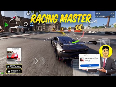How To Download Racing Master for Android | OBB + APK DOWNLOAD Racing Master [US] Beta Gameplay