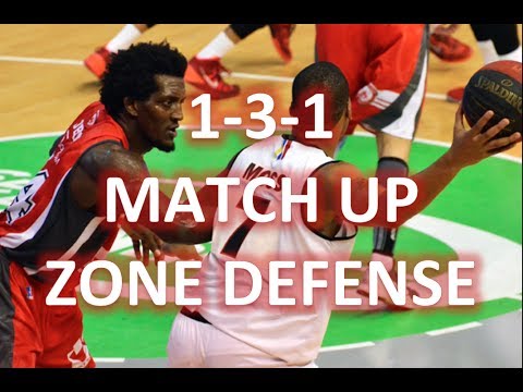 1-3-1 Match-Up Zone Defense | basketballcoachbob