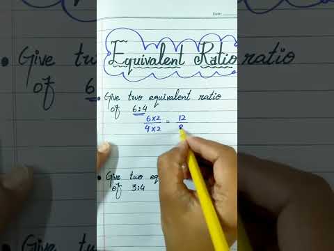 Equivalent Ratio