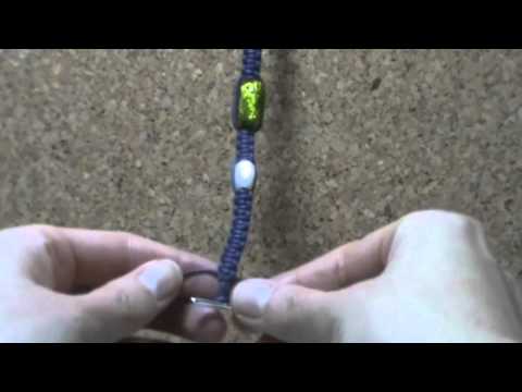 Beading Projects - Square Knot bracelet