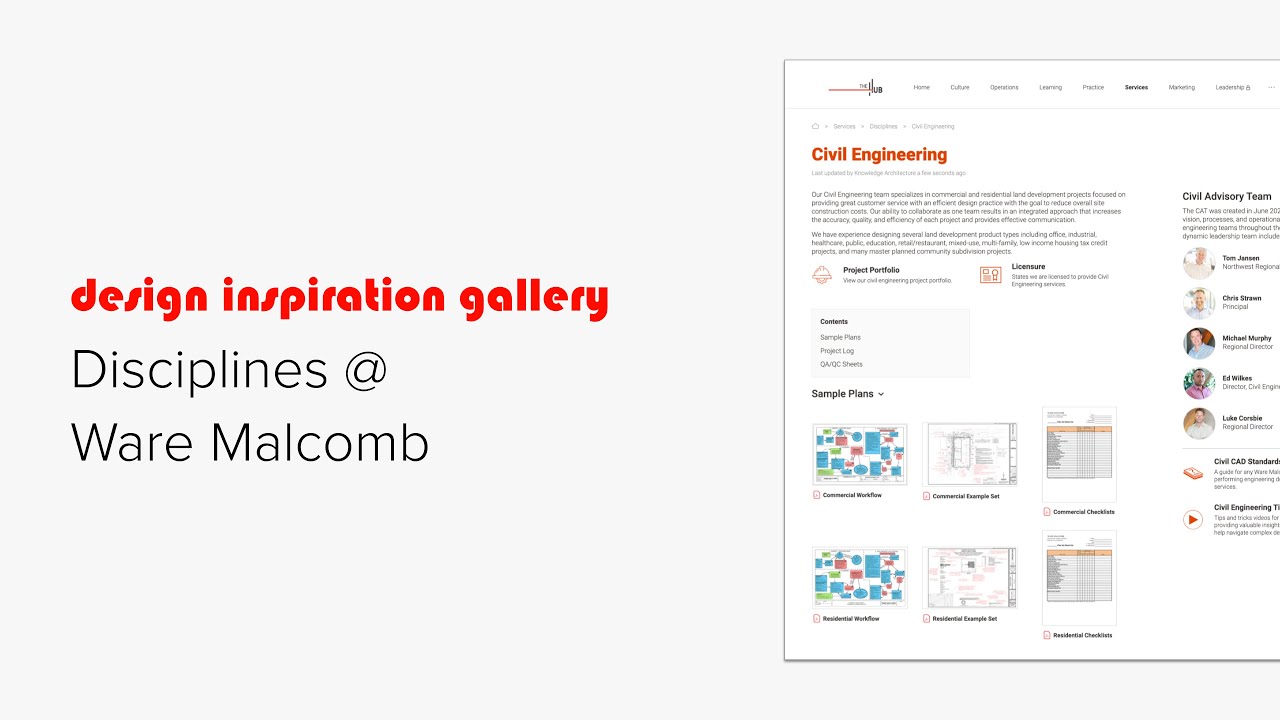 Ware Malcomb - Disciplines