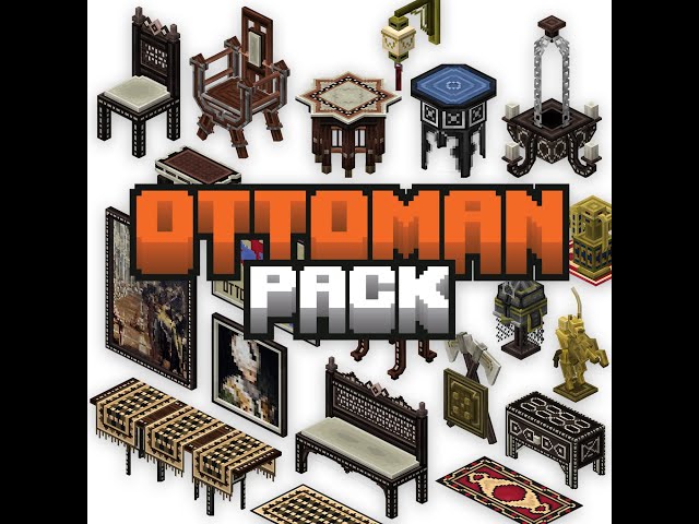 Ottoman Empire Furniture Volume 1 Minecraft Texture Pack