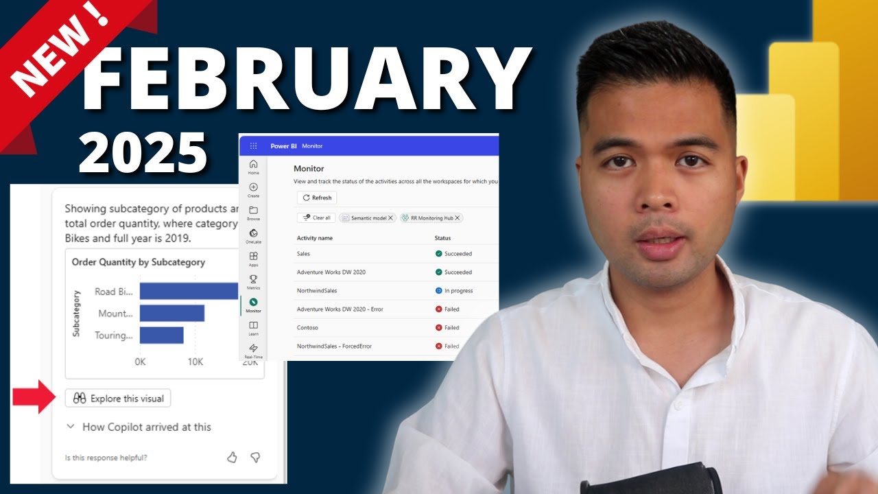 Power BI February 2025 Update: Transform with Monitoring Hub ...