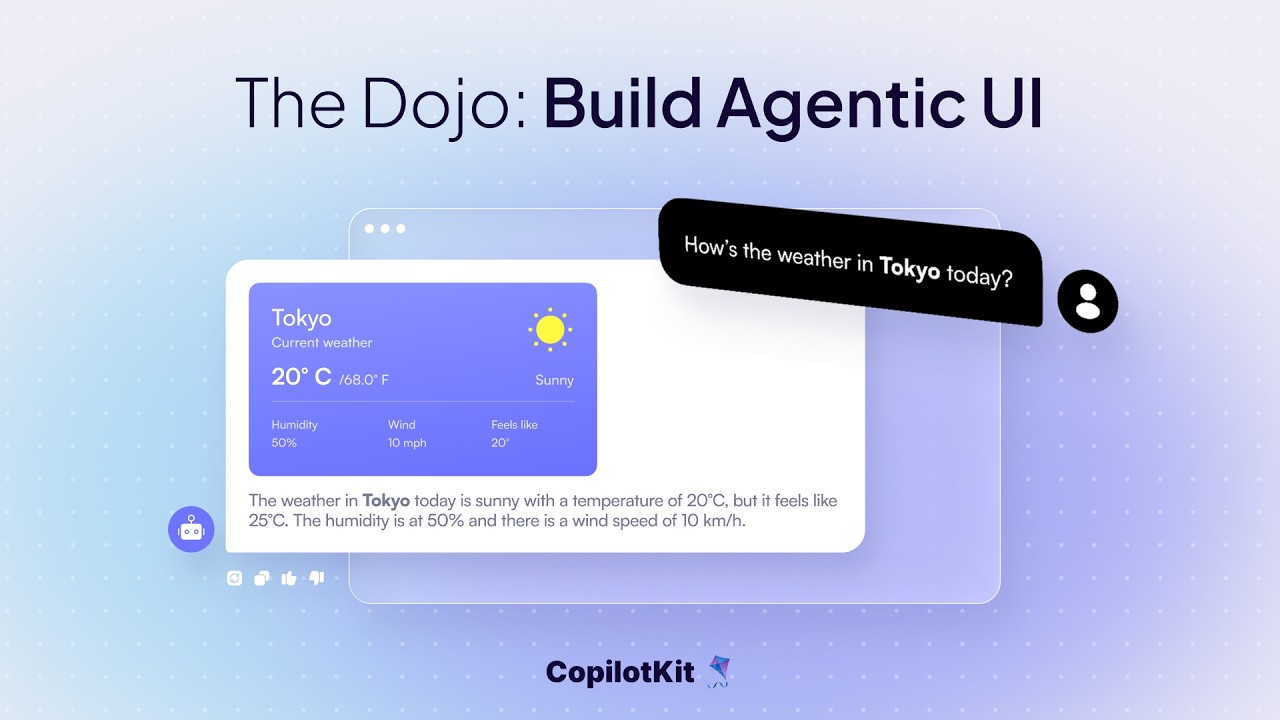 The Dojo: Agentic Building Blocks for Your UI