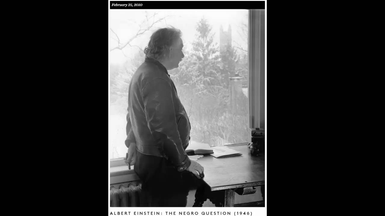 Albert Einstein: The Negro Question (1946)