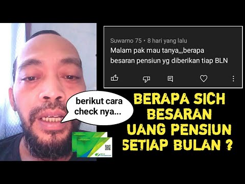 BERAPA UANG JAMINAN PENSIUN YANG AKAN PESERTA TERIMA SETIAP BULAN?
