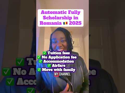 Study on a fully funded scholarship in Romania 🇷🇴 All financial requirements covered!