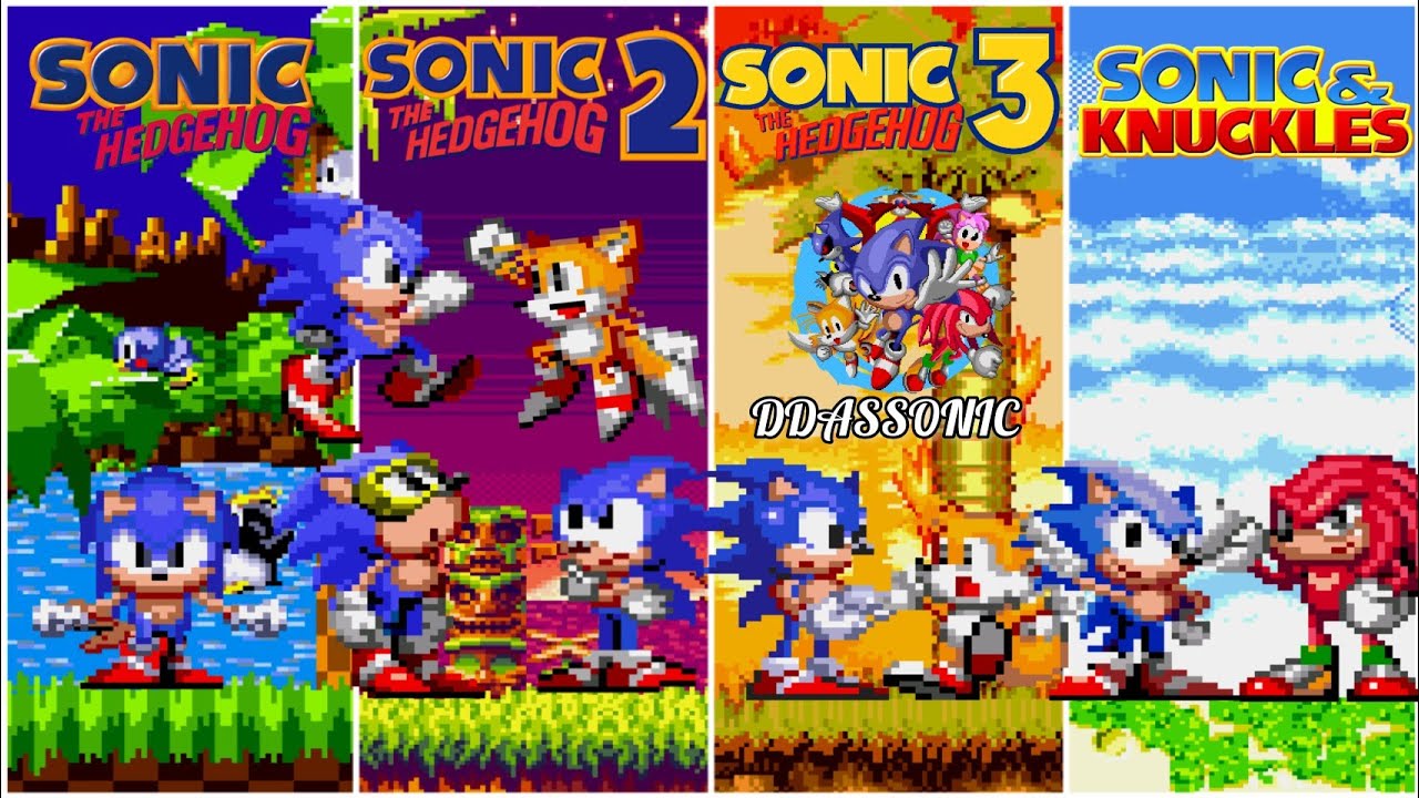 Sonic Beta/Proto Style Trilogy • Sonic Classic Hack 