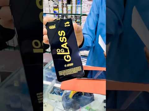 Gorilla Glass Lagao! Mobile Screen Ko Protect Karo! Tempered Glass Installation Tutorial 🔥#glass