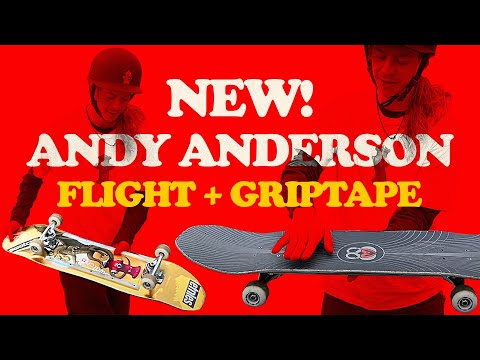Powell Peralta Pro Andy Anderson Hydrant FLIGHT® Skateboard Deck Gold ...