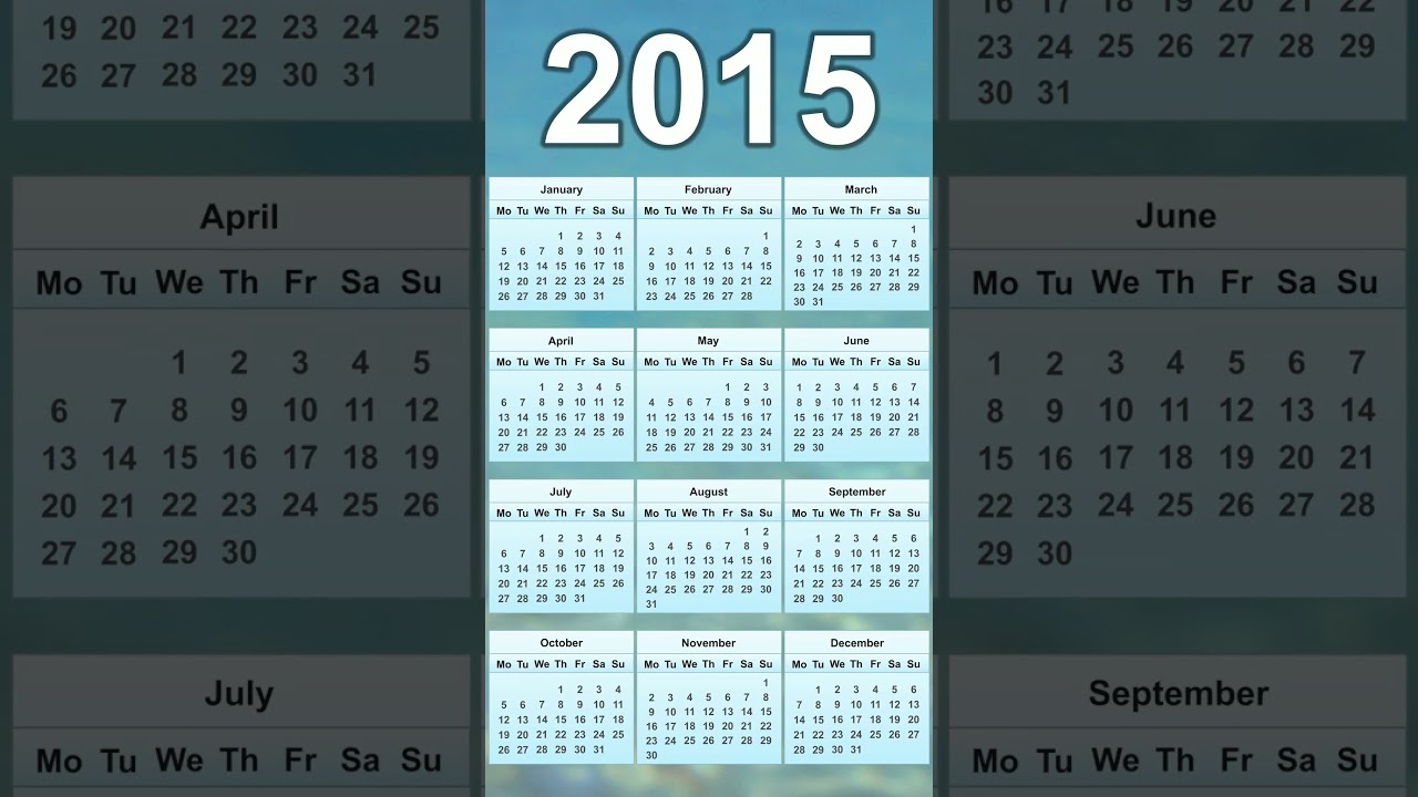 2015 Calendar