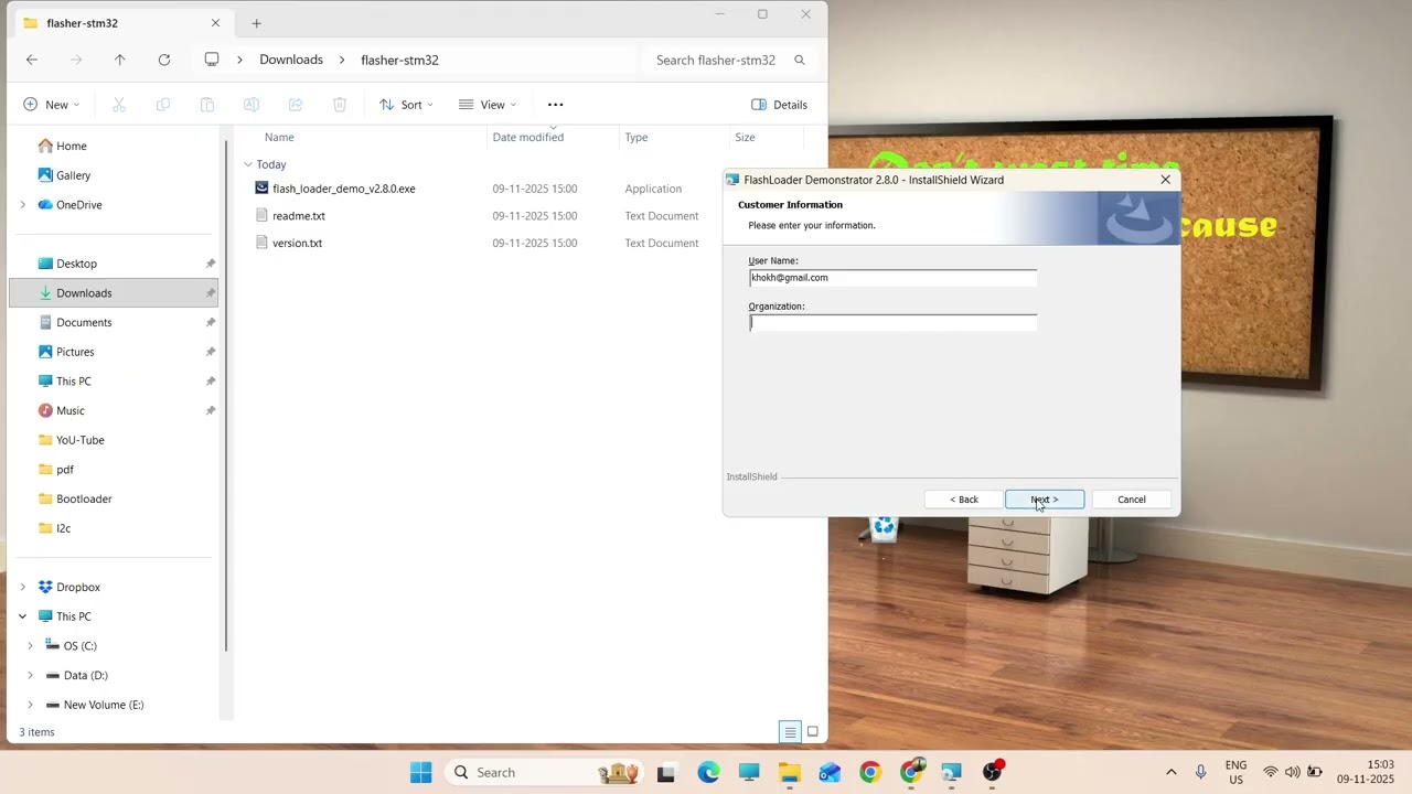 How to install Stm32 flash loader demonstrator for connecting stm32 native bootloader👌🔥#bootloader