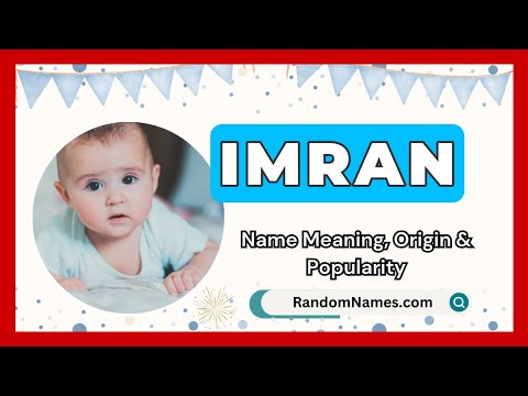 Imran - Baby Boy Name Meaning, Origin & Popularity - RandomNames.com