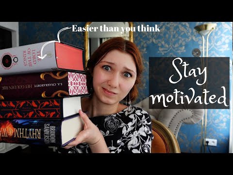 How to read big books and FINISH them - 20 tips for MOTIVATION