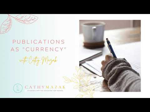 66: Publications as “Currency”