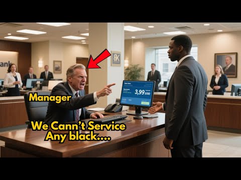 Bank Manager Accuses Black Customer of Fraud—Instantly Silent When Account Balance Appears
