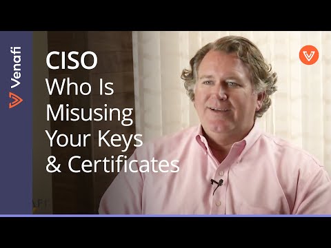 CISO John Graham Speaks on Keys and Certificates | Venafi