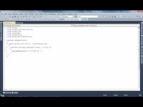 Creating and Accessing WCF Services simple sample – C# (Video ...