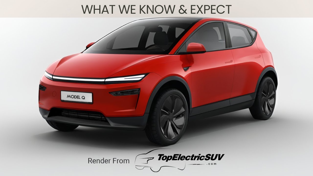Tesla Model Q Affordable EV Feels CGI-Ready for a Brawl With Next Leaf ...