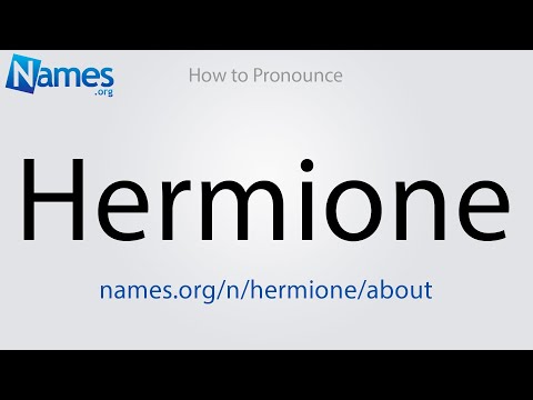 How to Pronounce Hermione