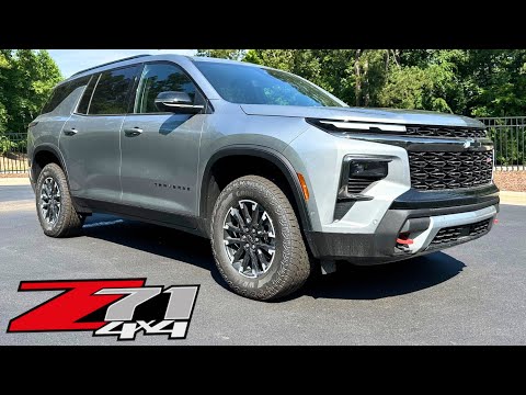 2024 Chevrolet Traverse Z71 Review And Features - Better Than A Tahoe?